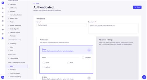 用户和权限 Strapi 中文网