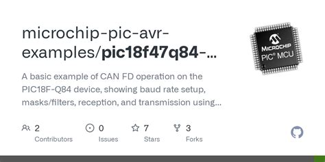 github microchip pic avr examples pic18f47q84 can fd basic operation