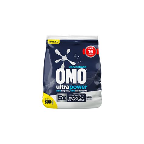 Detergente En Polvo 800 Grs Omo