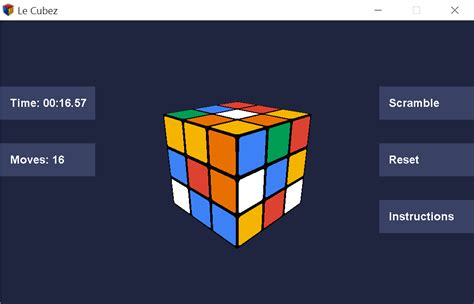 Github Zzh8829cubez 3d Java Rubiks Cube