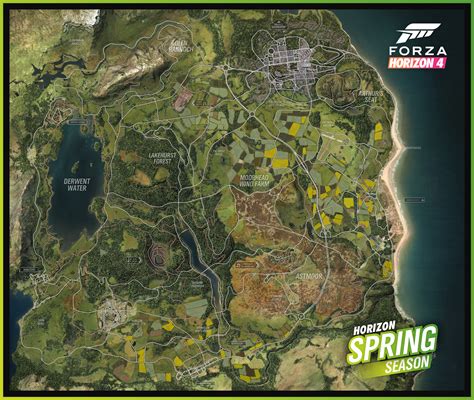 Forza Horizon 4 Map