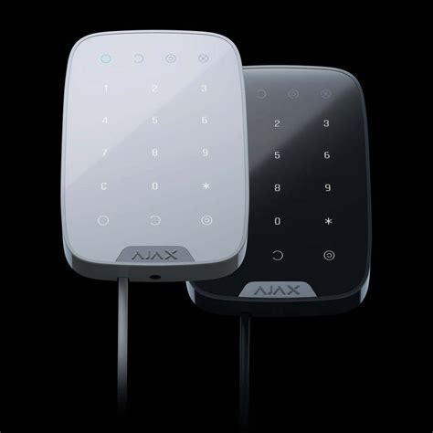 Ajax KeyPad Fibra käyttönäppäimistö Ajax langallinen näppäimistö Tilavahti com