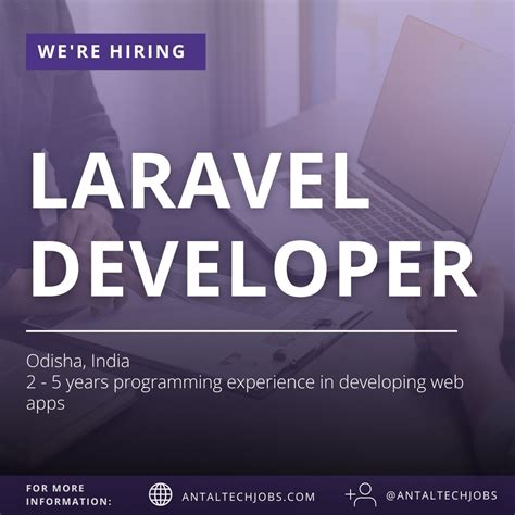 Laravel Developer Odisha India Antal Tech Jobs