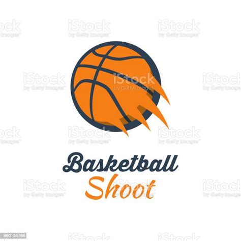 농구 볼의 실루엣입니다 농구 로고 템플릿을 효과 다닌다고 생각해 보세요 0명에 대한 스톡 벡터 아트 및 기타 이미지 0명 Championship 경기 스포츠 Istock