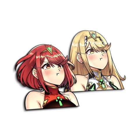 Xenoblade Chronicles Pouts Pyra Mythra Nia Pneuma Etsy