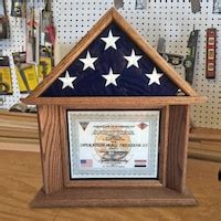 Flag Display Case Etsy