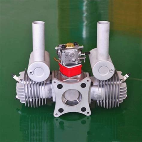 EME CC Twin Cylinder Two Stroke Engine For RC Model Gasoline Airplane What Is Aeromodelling