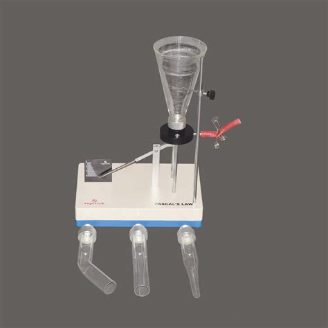 Pascals Law Apparatus Liquid Pressure Experiment Equipment