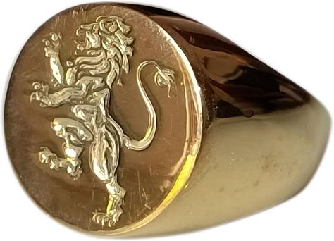 Gold Lion Of Judah Ring Lion Head Ring Mens Lion Head Ring 14k Gold