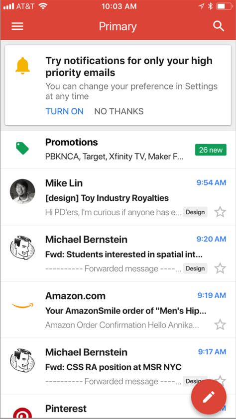 Gmail App For IOS Starts Receiving AI Powered High Priority Notifications Neowin