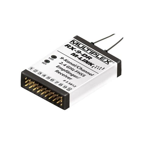 M Link Receivers With Telemetry 2 4 Ghz Rx9 Dr M Link Multiplex Receiver Flash Rc