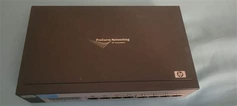 New Hp Procurve 1700 8 Port Fast Ethernet Switch 7x 48 Off