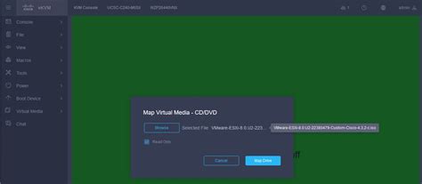 Install Or Upgrade To ESXi X On UCS C M SX Cisco