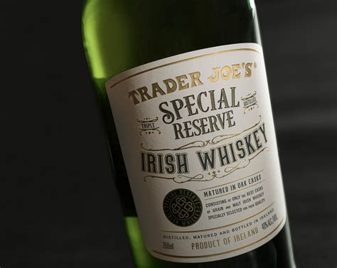 Trader Joes Special Reserve Irish Whiskey Brand Hatch Creative