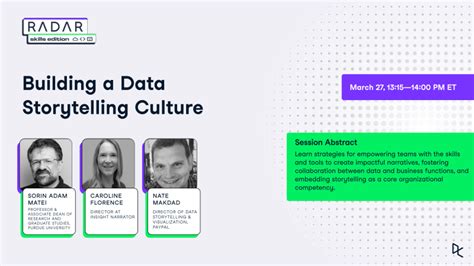 Building A Data Storytelling Culture Datacamp Sorin Adam Matei