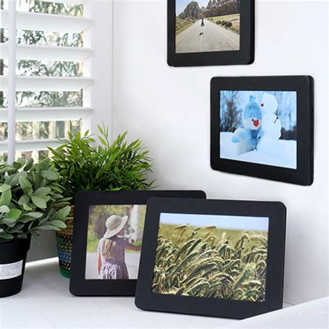 행복사진관 포토몬 Wall데코액자 샌드위치액자 4p Set 5x7 상세 사진인화 포토북 사진액자 대형사진