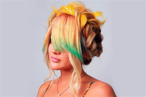 The Best Hairstyles With Dyed Bangs Love Hairstyles