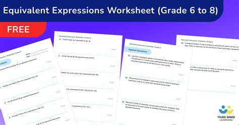 Equivalent Expressions And More High School Math Teachers