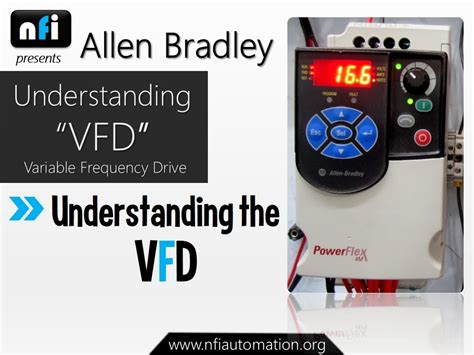 Allen Bradley Powerflex 4m Understanding Vfd Variable Frequency Drive Youtube