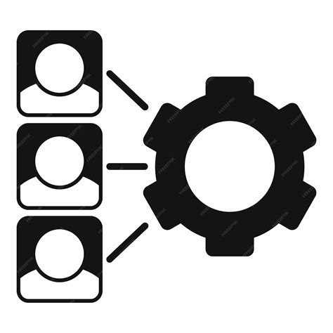 Premium Vector Outsource Gear System Icon Simple Illustration Of Outsource Gear System Vector