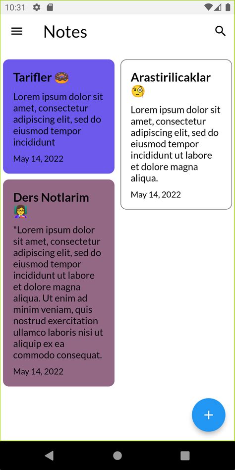 keep my notes app built with flutter