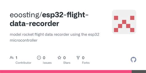 Github Eoosting Esp32 Flight Data Recorder Model Rocket Flight Data