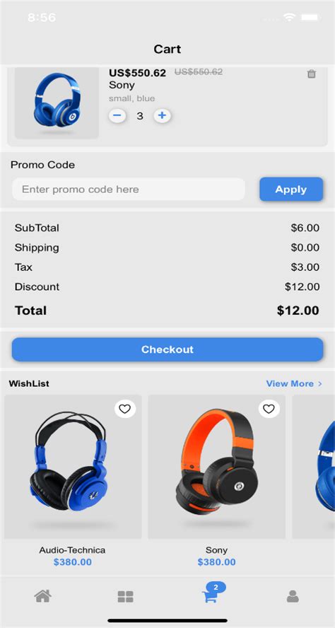 Apps Shop UI Kit POS React Native Ionic Angular E Commerce