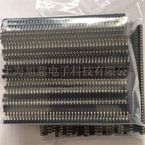 厂家直供 2 54圆孔排座 1 40pin 排针系列 单排圆孔排母 连接器 阿里巴巴