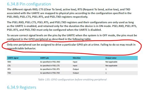 Uart Assign The Tx And Rx To Same Pin In Nrf52 Nordic Qanda Nordic Devzone Nordic Devzone