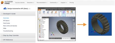 Inventor Design Automation On Forge Betapng Revit News