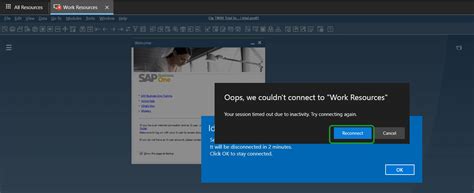 Thông Báo Timed Out Trên Phiên đăng Nhập Sap B1 Cloud