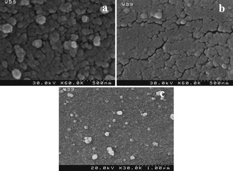 Sem Emages Of Mnfe2o4 Synthesized In A 12 H B 15 H And C 18 H