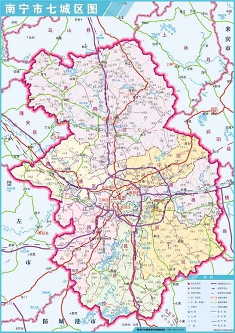 南宁地区地图显示南宁市七城区叶城显示第8页大山谷图库