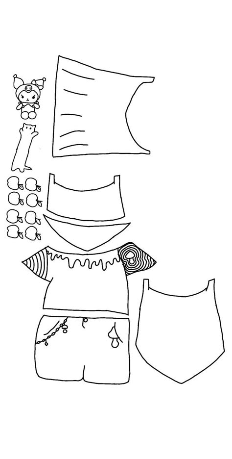Уточка лалафан раскраска с одеждой 85 фото