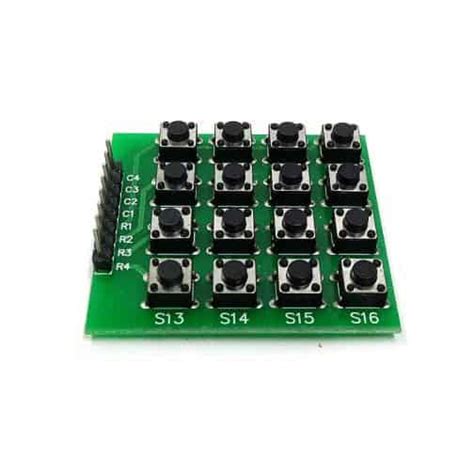 Tactile Button Matrix Keypad Module 3 Einstronic Enterprise