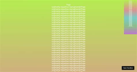 React Simple Minimap Examples Codesandbox