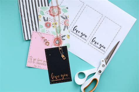 Printable Necklace Card Sugar Bee Bling Paparazzi Jewelry And