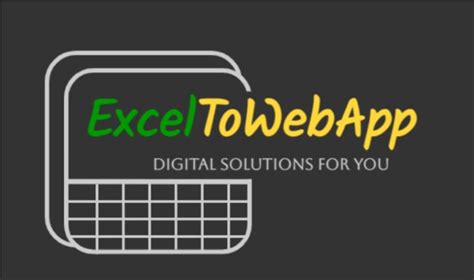 Transform Excel Files Into Web Or Desktop Applications By Alialbadra Fiverr