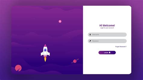 How To Create A Responsive Animated Login Form Html Css Parallax