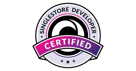 Singlestore Certified Developer Credly