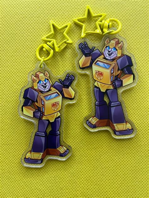 G1 Bumblebee Keychain Etsy