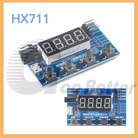 Hx711 Weight Sensor Module 10kg Load Cell For Microcontroller Hx711 And 10kg 1033 Picclick Au
