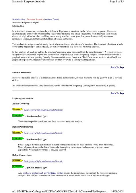 PDF Harmonic Analysis IN ANSYS DOKUMEN TIPS