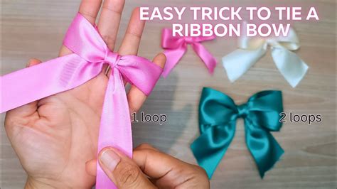 How To Tie A Perfect Ribbon Easy Tricks Youll Wish You Knew Sooner