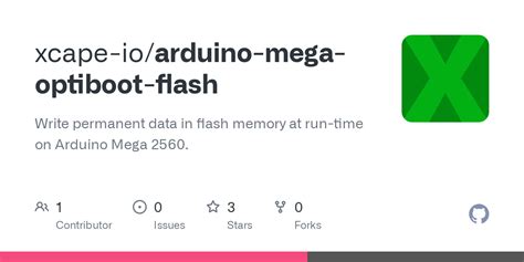 Github Xcape Ioarduino Mega Optiboot Flash Write Permanent Data In