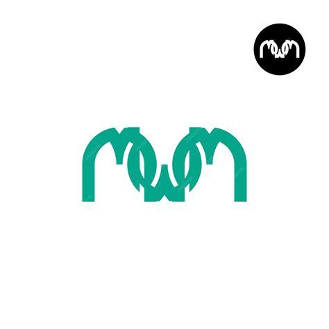 Premium Vector Letter Mwm Monogram Logo Design