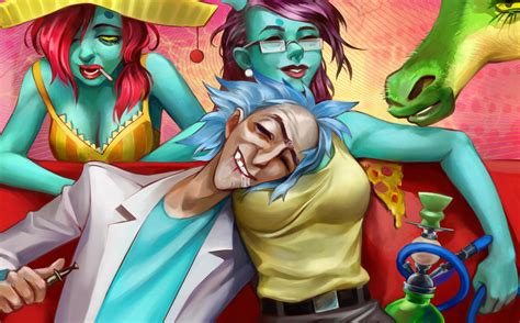 Rick And Morty By Nanoetetsu On Deviantart