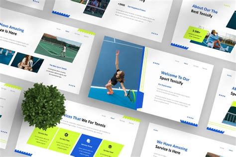 Tenisify Powerpoint Template Incl Tournament And Sport Envato