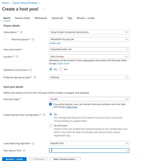 Setup Avd On Azure Local Azure Stack Hci In Your Homelab Part 2 Mikes Mdm Blog
