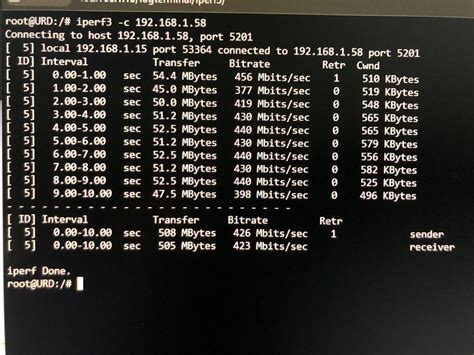 slow file transfer speed and iperf3 test r unraid